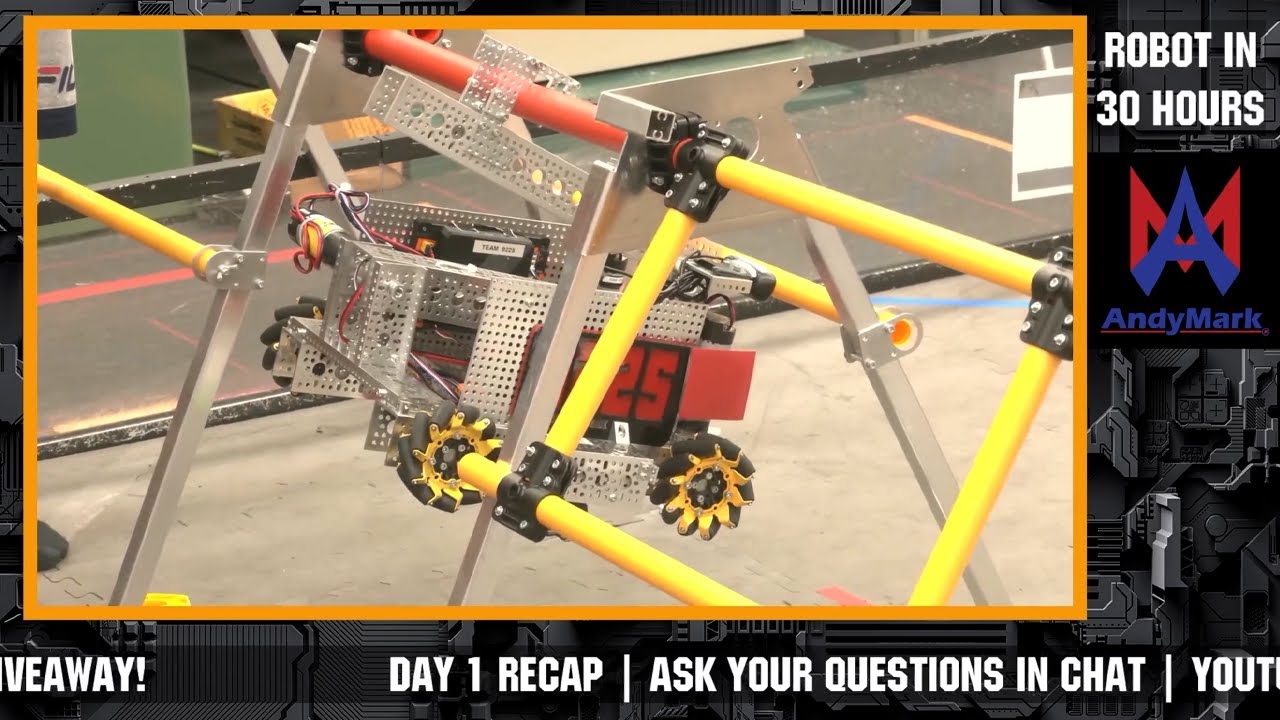 CENTERSTAGE Robot in 30 Hours | 8 Team Robot Build - FIRST Tech ...