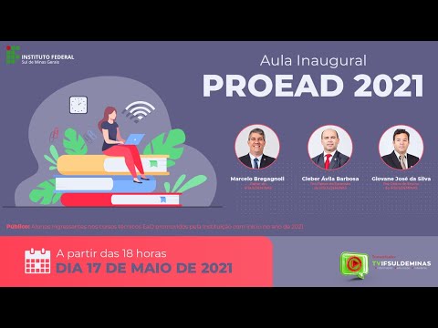 Aula inaugural PROEaD 2021