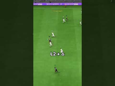 How to use L2 for passing in FC25| Fc25 tips| #fc25 #fc25tips #gameplay #guide