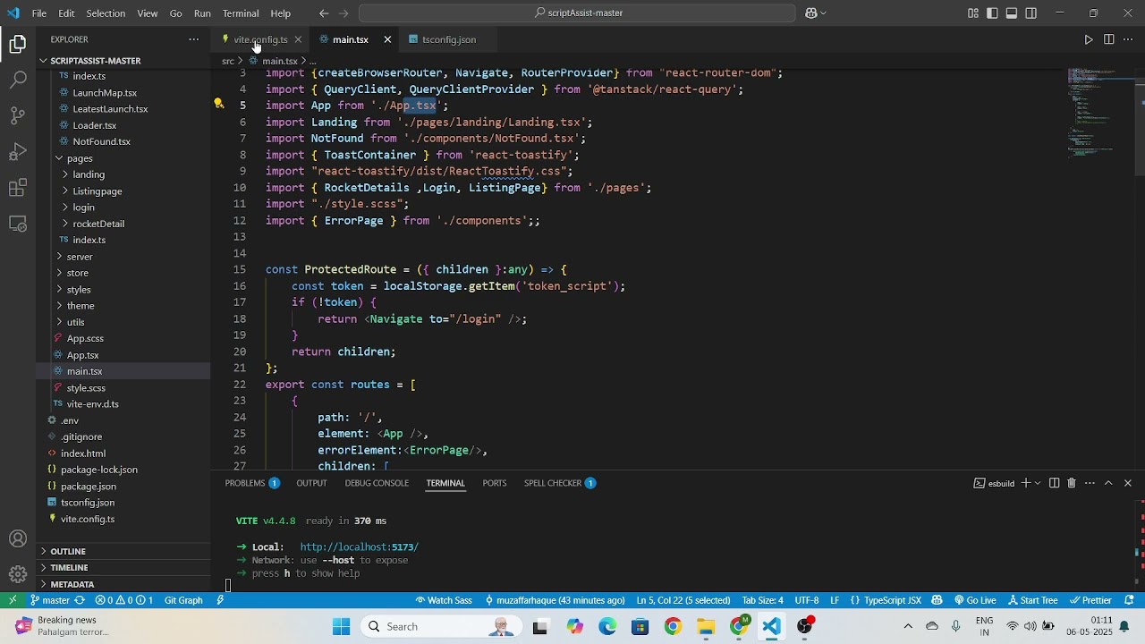 Failed to load module script | Strict MIME type checking is enforced, Error while deployed Netlify