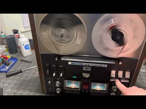 Akai GX-260D Discrete Reel to Reel Tape Deck with dust cover | Reverb