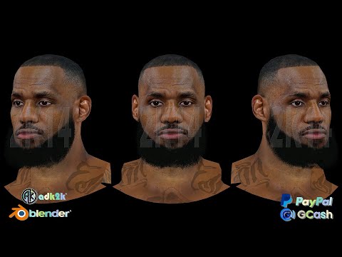 LEBRON JAMES CYBERFACE FOR 2K14
