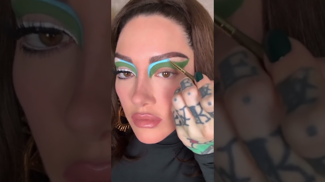 1960’s The Mad, Mad Look #eyeshadowtutorial with directions!