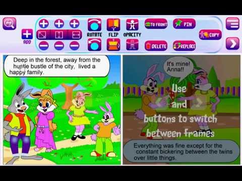 Create Children Book - How to add a text? - Comic Book Creator