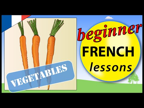 Vegetables in French | Beginner French Lessons for Children