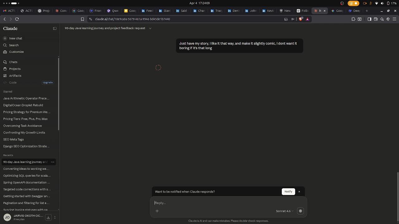 Day 37/90 – Becoming a Mid-Level Java Backend Developer (Live Build Series)