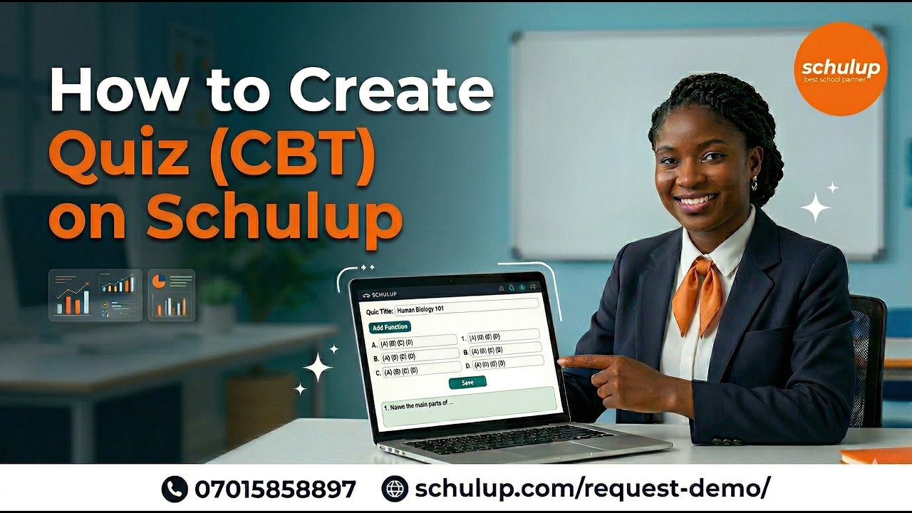 How to Create Quiz (CBT) on Schulup