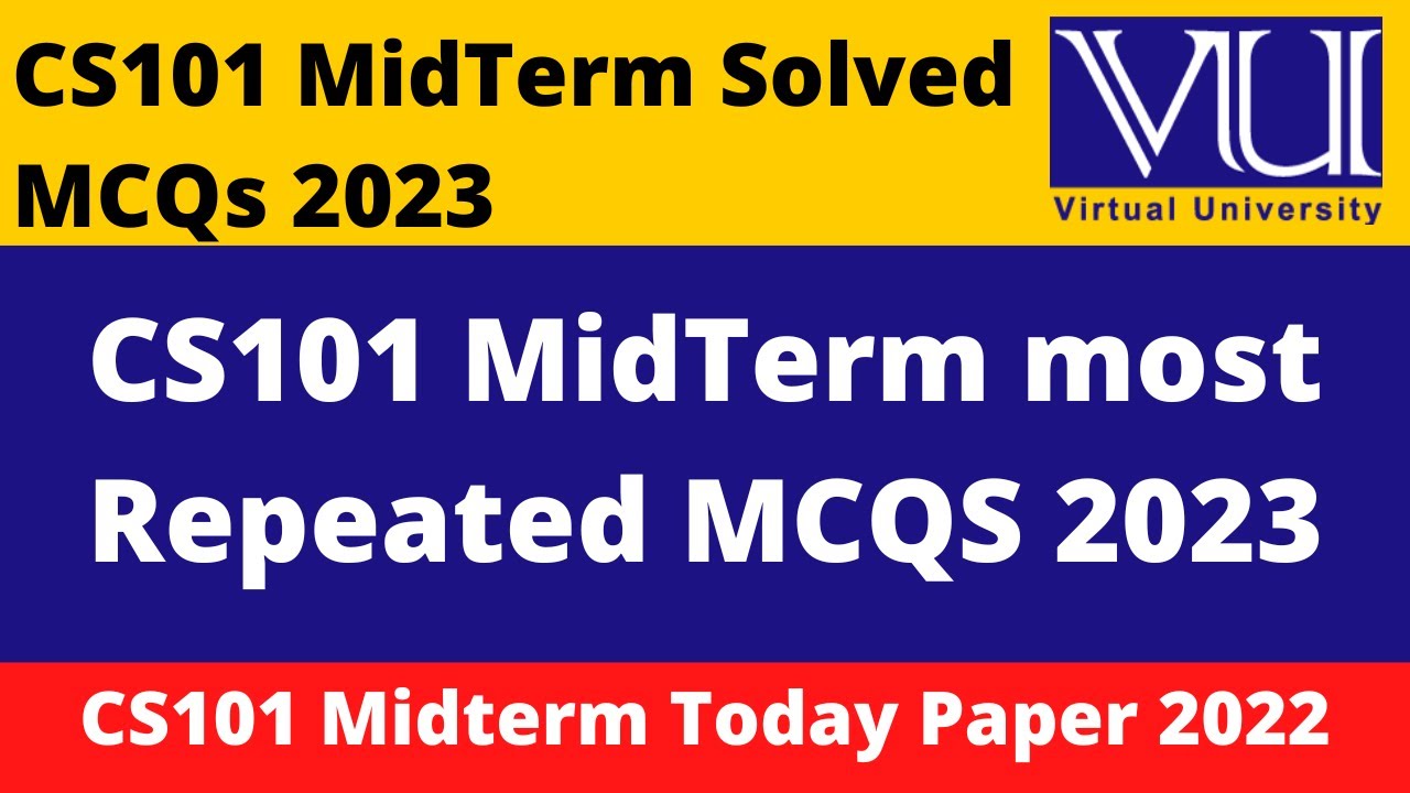 cs101 midterm preparation 2023 || Download File in  PDF