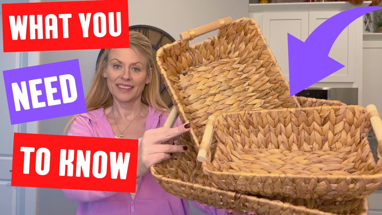 Woven Storage Baskets Product Review