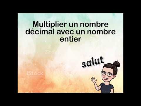 CM1 CM2 Multiplier un nombre décimal avec un nombre entier