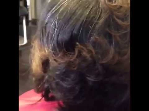 Silk Press on Natural Hair by Divine Designs By Ashley