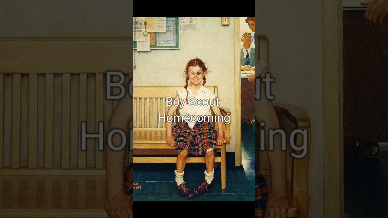 Art history may discover your art medium. Normon Rockwell #drawing #art #painting