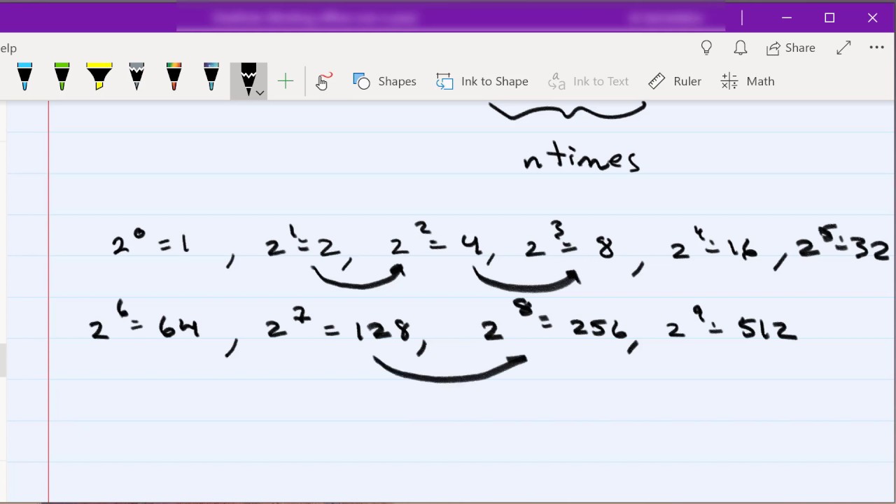 Grade 6 Math Exponents with whole numbers