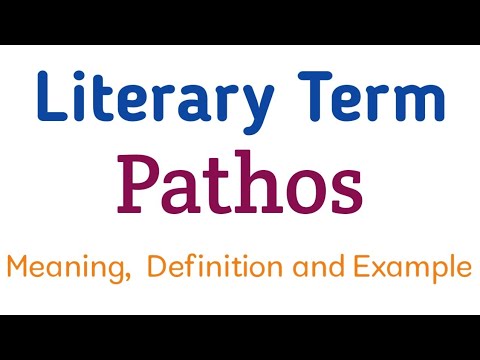 Pathos in English literature, Pathos in hindi, Literary Term Pathos