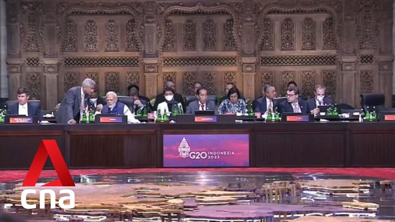 G20 leaders adopt joint declaration deploring war in Ukraine