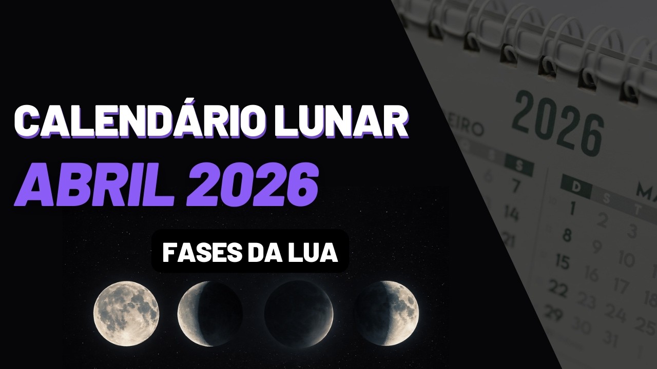 Lunar Calendar April 2026 | Moon Phases for the Month