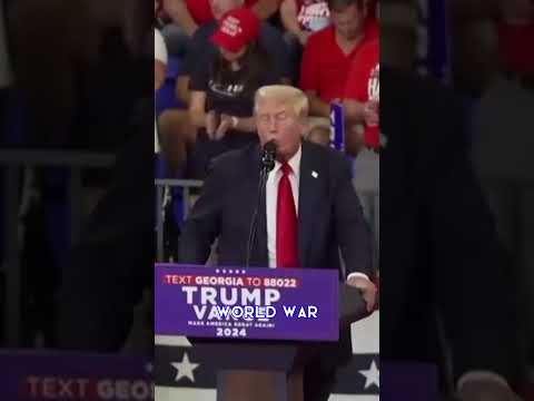 Trump says he's the 'only one' who can stop WW3