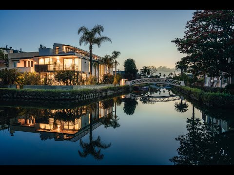 $5 MILLION ARCHITECTURAL STUNNER IN THE ICONIC VENICE CANALS | 2218 Grand Canal Court