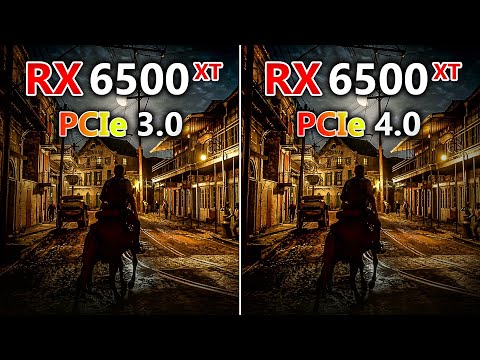 PCIe 3.0 vs PCIe 4.0 (RX 6500 XT) - Test in 7 Games