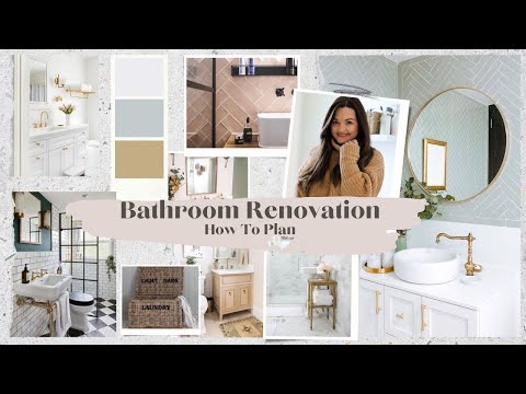 How To Plan An Ensuite Bathroom Renovation- My Before - Inspiration - Moodboard