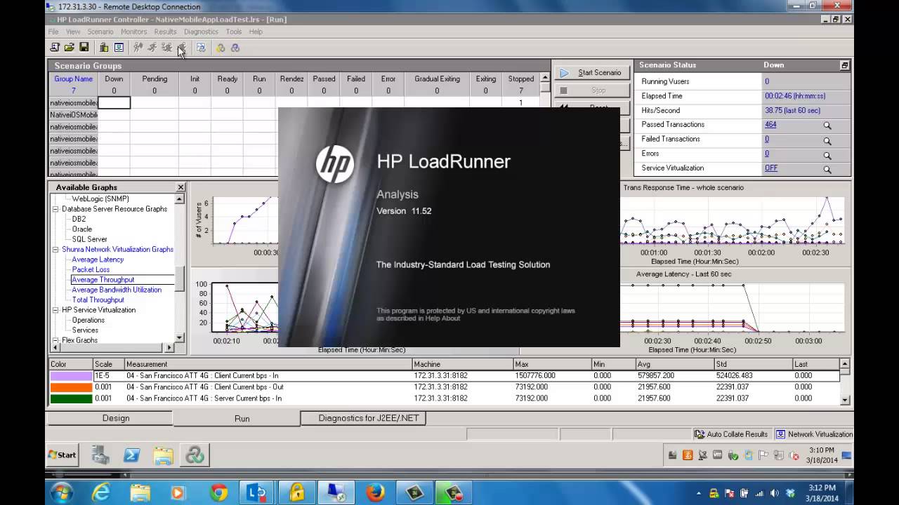 Mobile Load Testing with HP LoadRunner and Network Virtualization