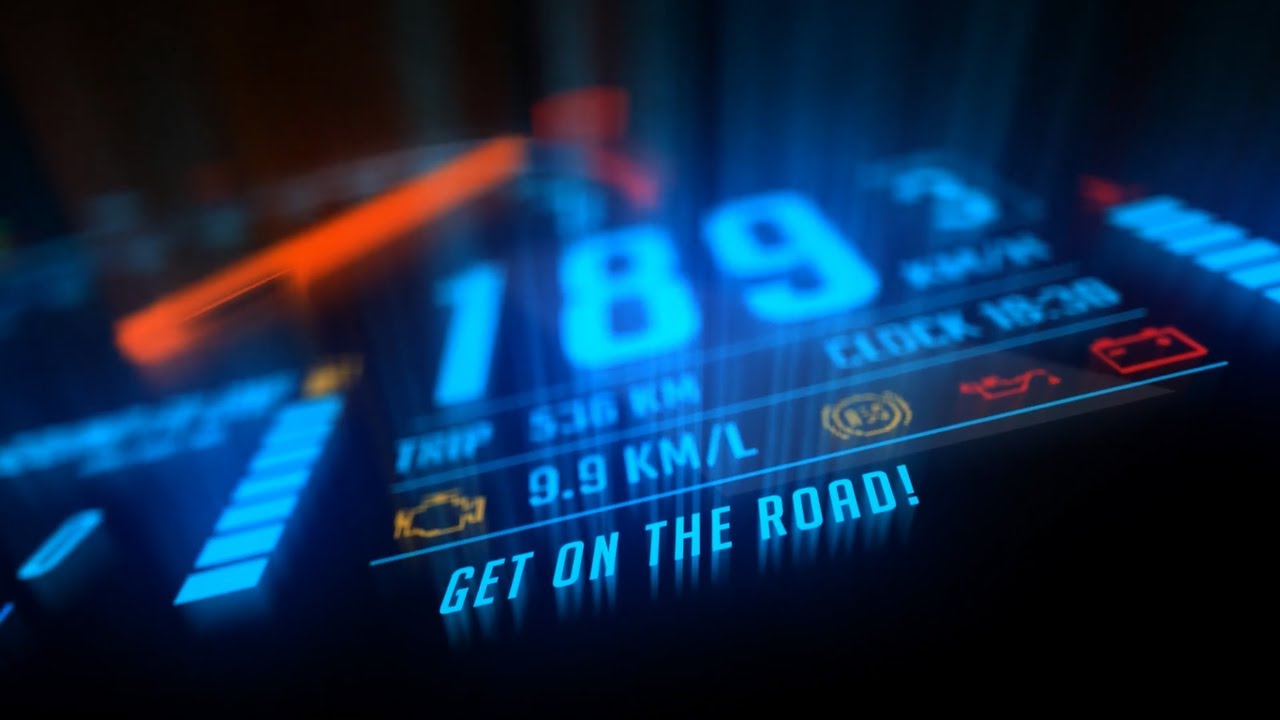 Speedometer Motorcycle Animation - After Effects Template