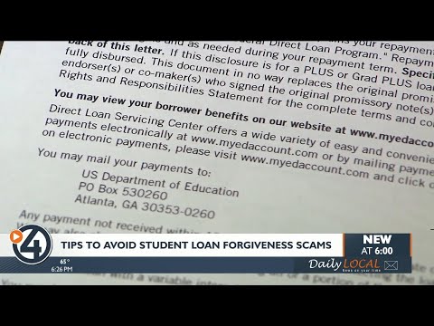 Tips to avoid scams as you apply for student loan debt relief