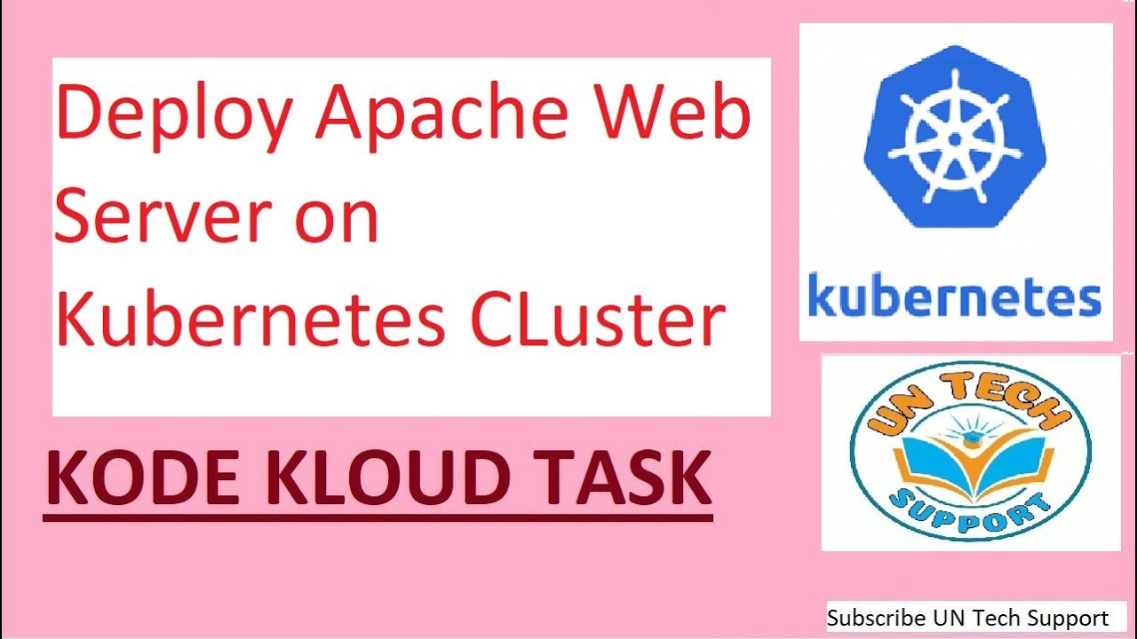 Deploy Apache Web Server on Kubernetes Cluster | kodekloud tasks | devops | kubernetes