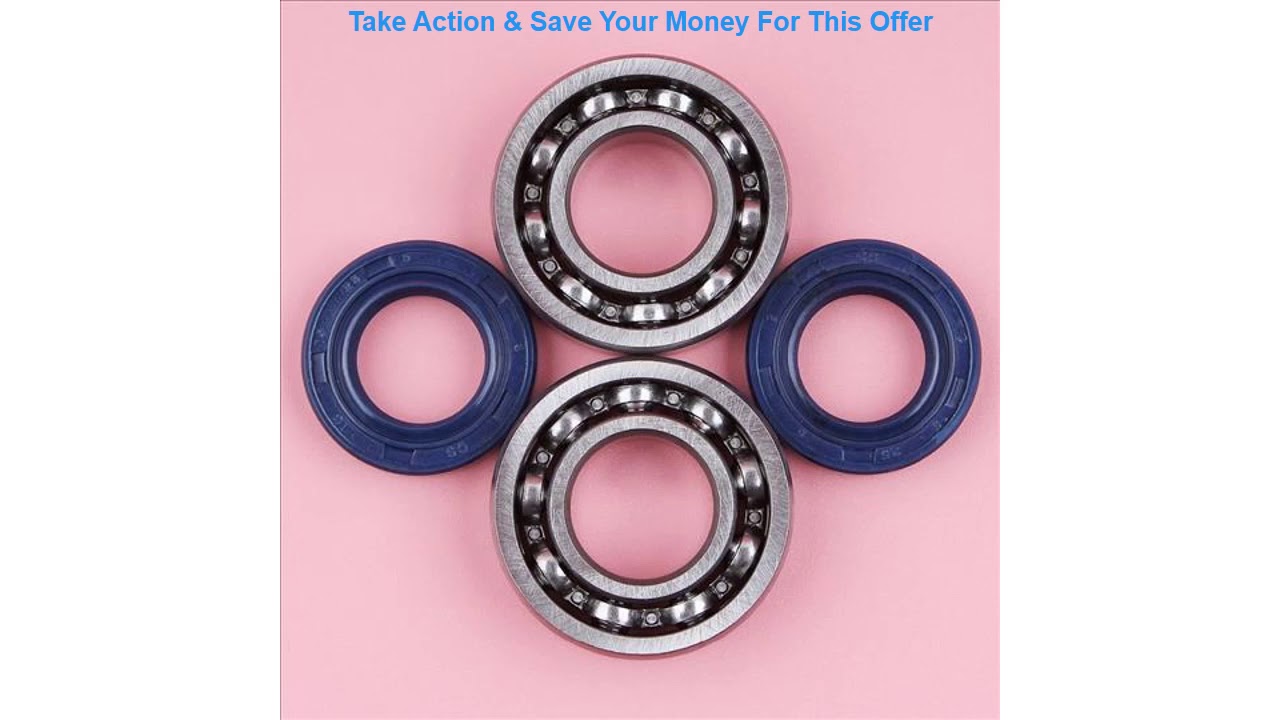 Top Crankshaft Crank Bearing Oil Seal Kit For Stihl MS180 MS170 018 017 MS 180 170 Chainsaw Spare P