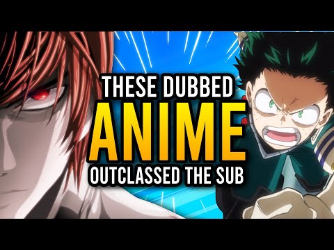 Top 10 Of The Best Dubbed Anime