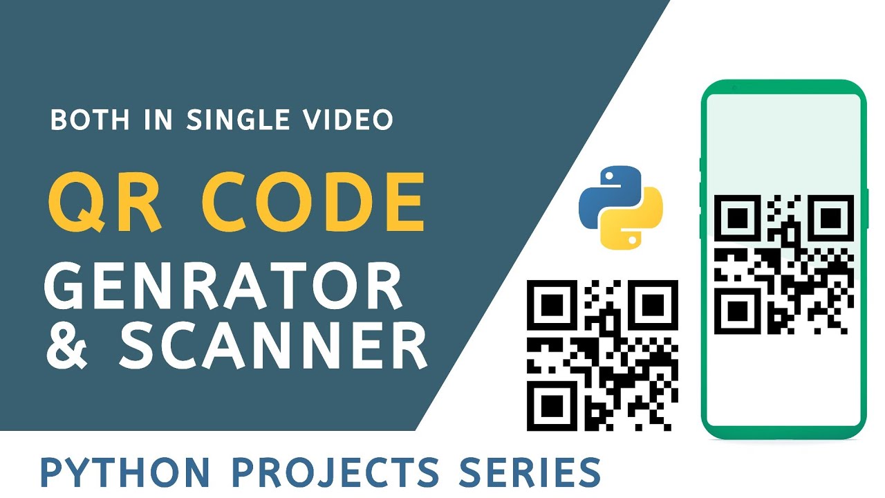 Qr code generator in python | Qr code scanner using python | Python projects for beginners