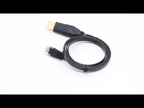 Flat USB to Console Cable with FTDI Chip – RS232 Serial Debug Cable