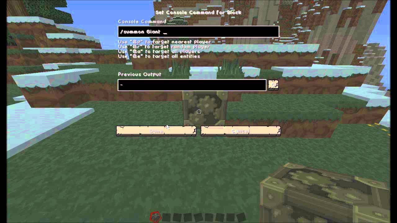 How to spawn mobs with Command Blocks- Command block tutorial #3