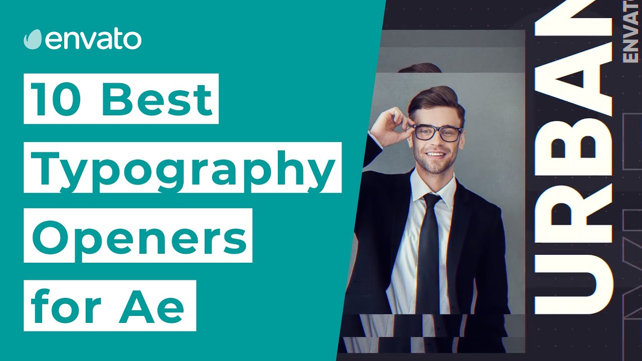 10 Best Typography Opener Templates for After Effects [2020]