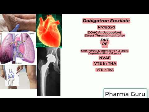 Dabigatran Etexilate - Pradaxa In a nutshell.