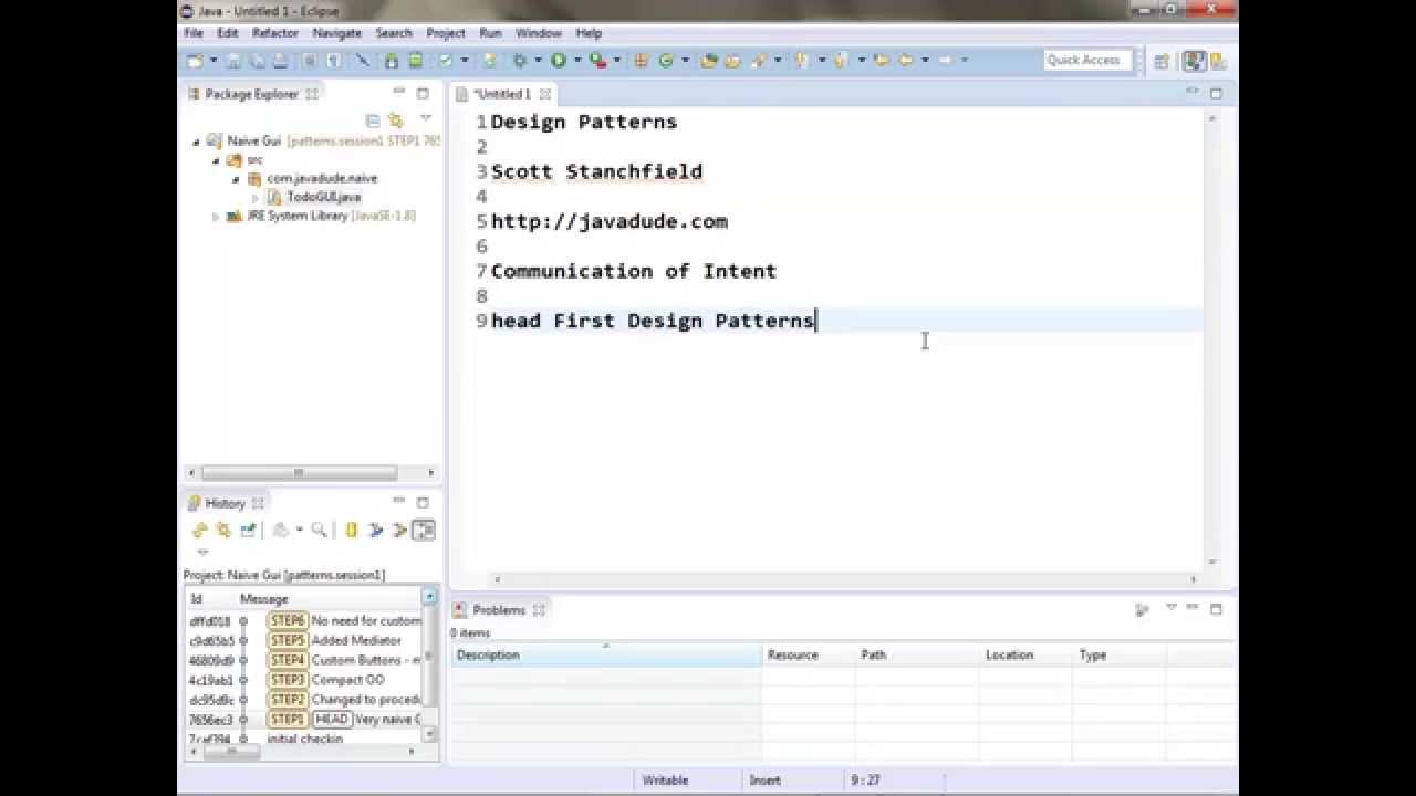 Design Patterns Session 1 (Intro, Mediator)