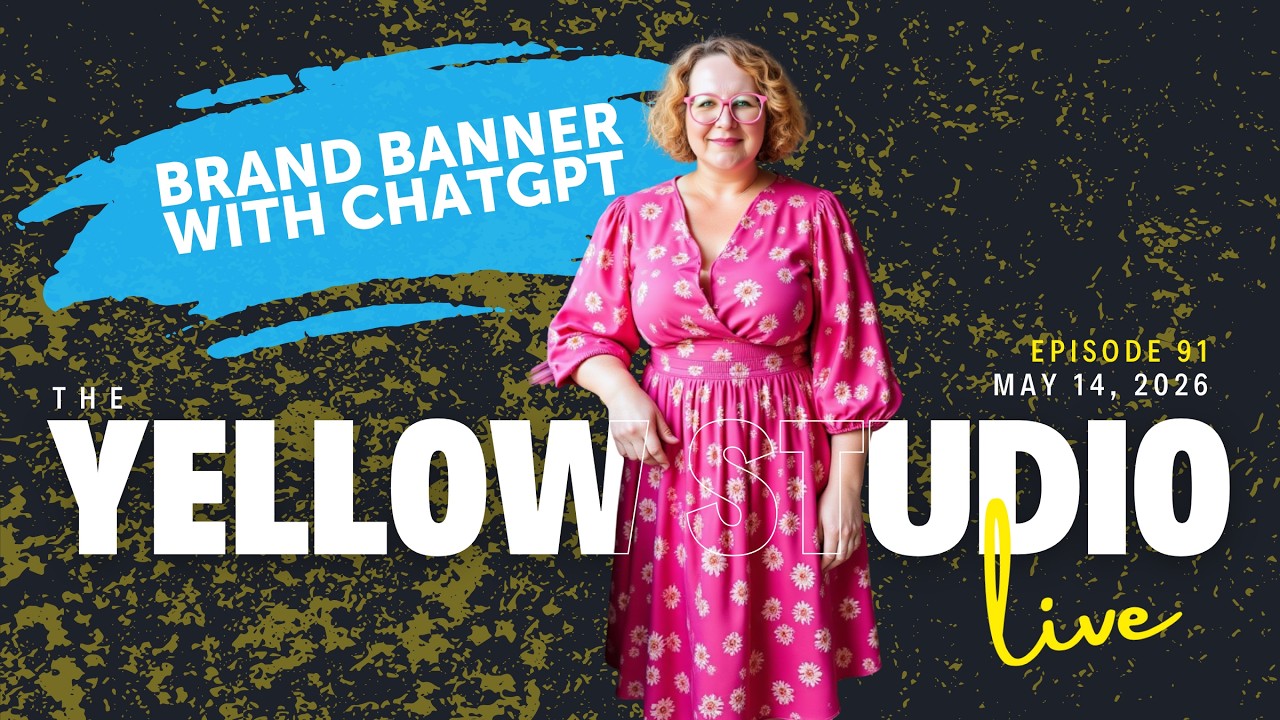 The Yellow Studio Live: Episode 91 – Horizontal Banner Ads with ChatGPT Images