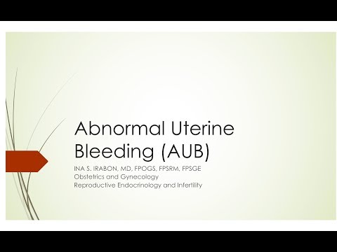 Abnormal Uterine Bleeding – Doc Ina Ob Gyne