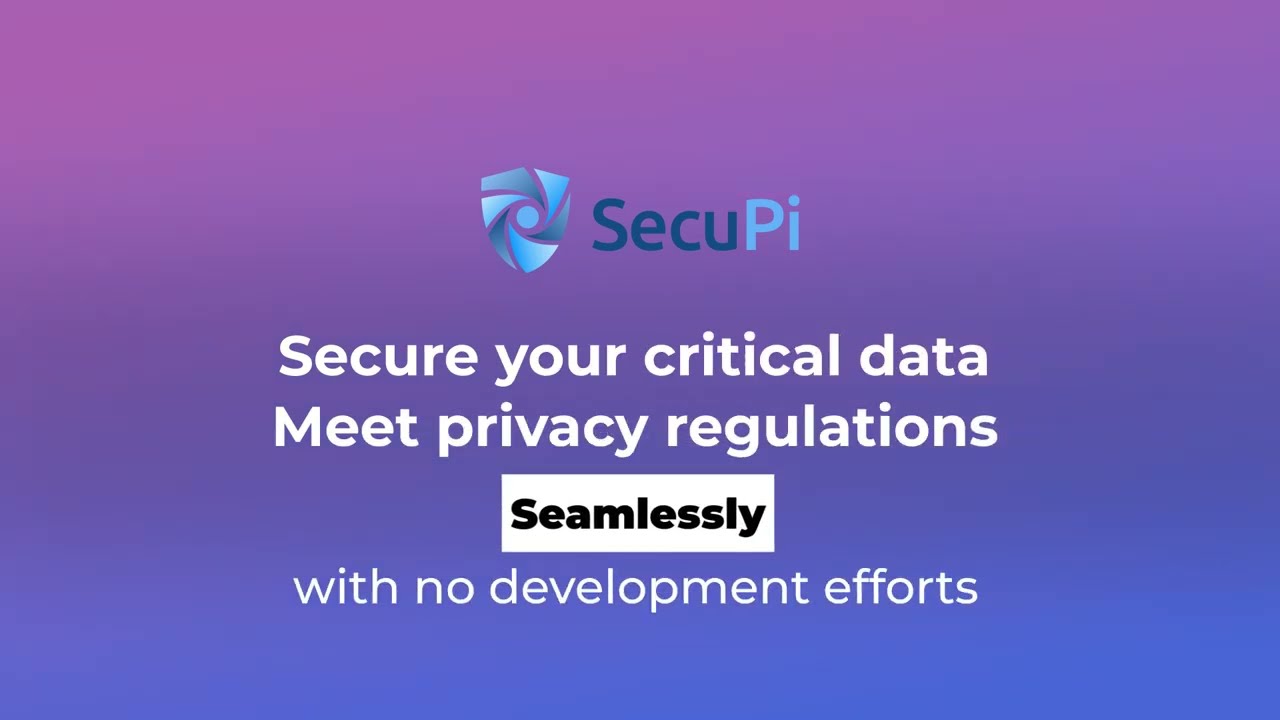 SecuPi Data Protection Platform