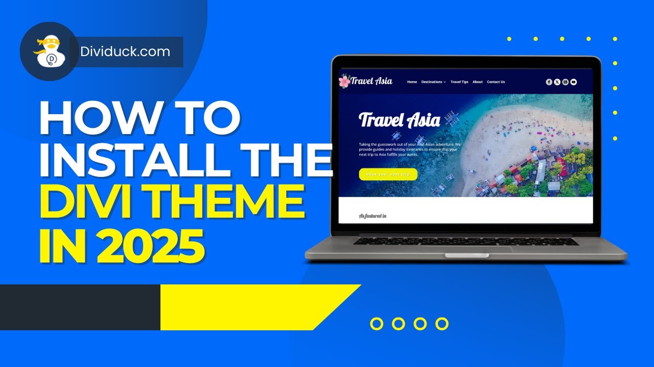 How to install Divi in 2025