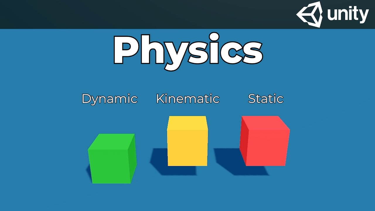 Unity Physics: Static, Kinematic, Dynamic