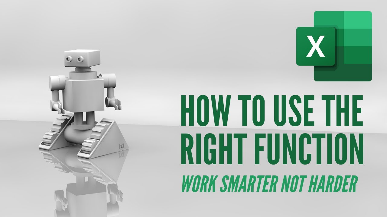 How to use the Excel Right Function - Quick Tutorial
