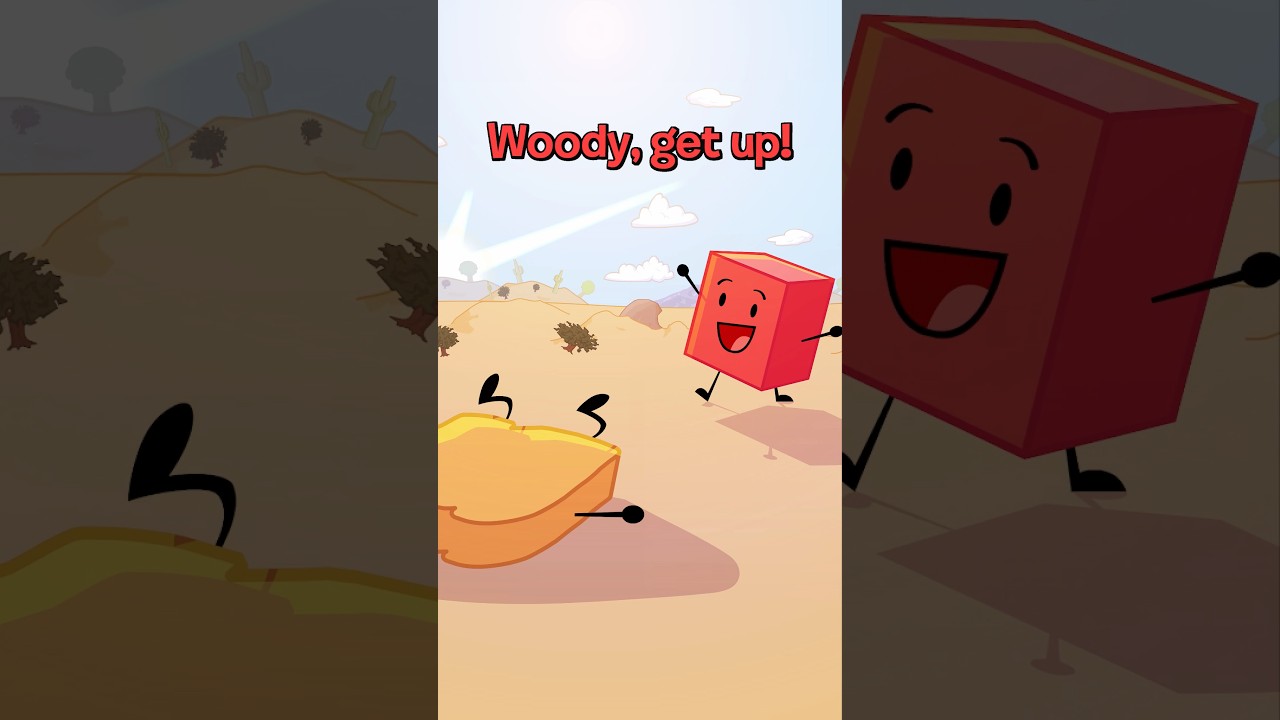 Blocky swapped with Leafy? BFDI 1a character swap (BFDIA style test) #bfdi