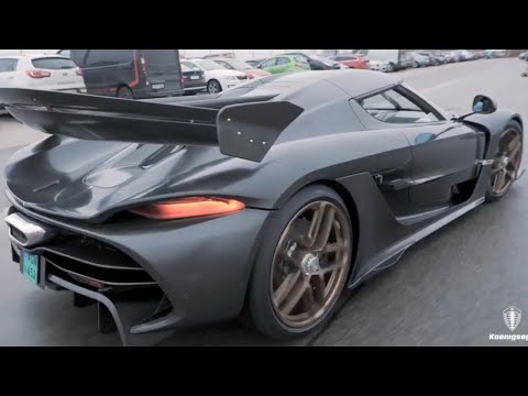 Christian von Koenigsegg Test Drives New Jesko, Shoots Exhaust Flames ...