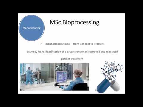 MSc Bioprocessing