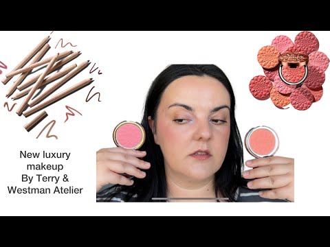 By Terry TEA to TAN Powder Blush & Westman Atelier lip shape lip liner swatches & review