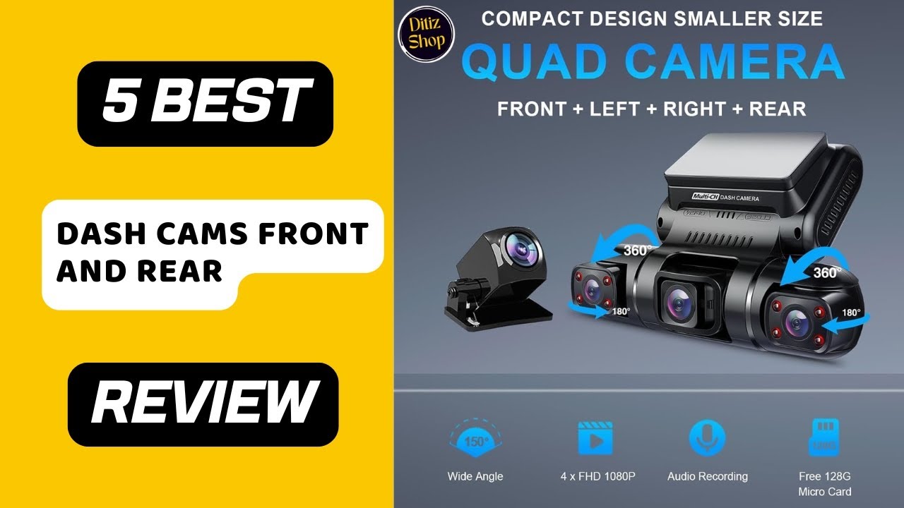 ✅ Best Dash Cams Front and Rear on Amazon | Top Car Camera Review 2025 🚗