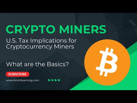Taxes for Crypto Miners - What Are the Rules?