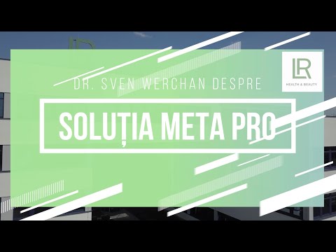 Soluția de sănătate LR Meta Pro - Dr. Sven Werchan