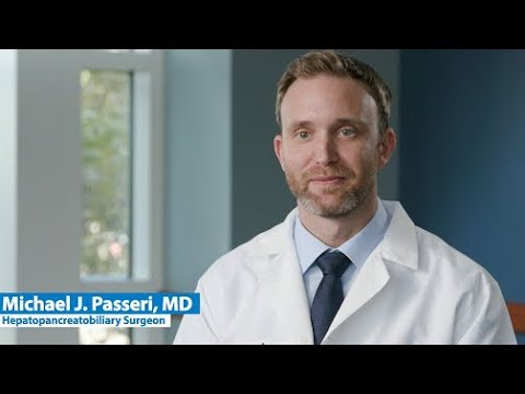 Meet hepatopancreatobiliary surgeon Michael Passeri, MD!